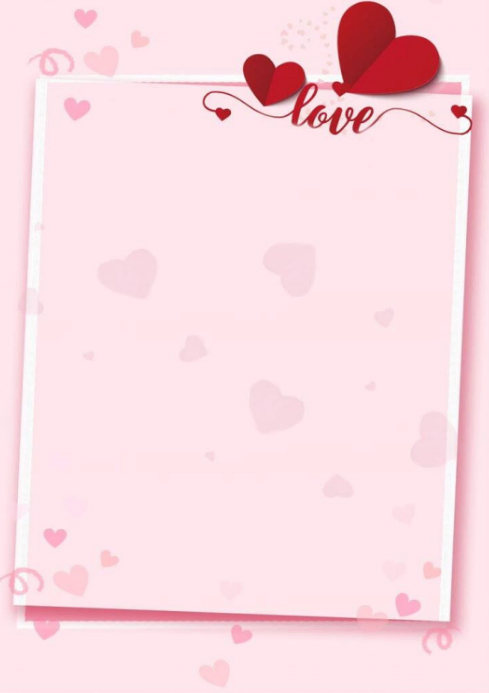 Plantilla de Pink Valentine Love Note Template | PosterMyWall