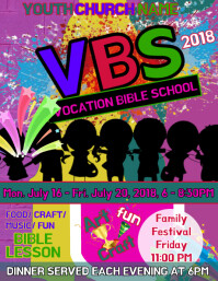 VBS PARTY FLYER Template | PosterMyWall