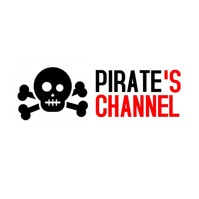 Copy of Pirate's channel youtube logo | PosterMyWall