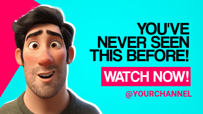 Pixar character template | PosterMyWall