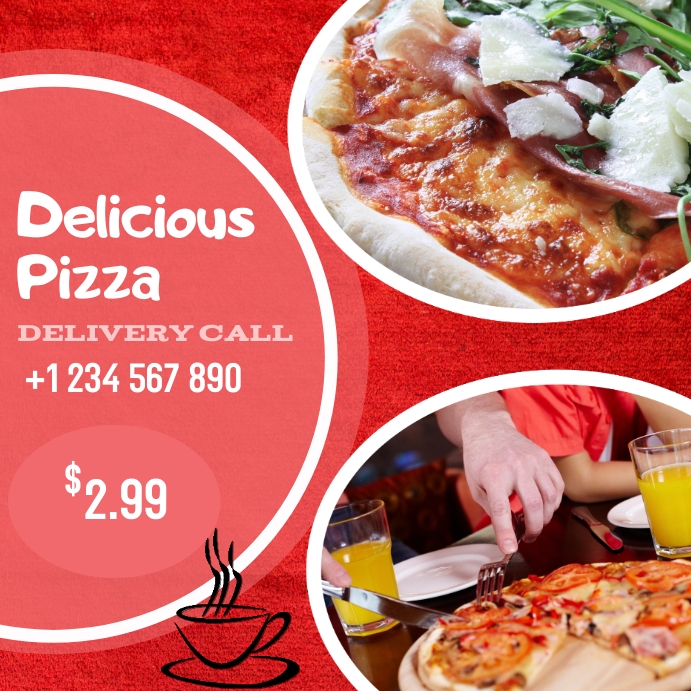 Pizza Ad Template | PosterMyWall