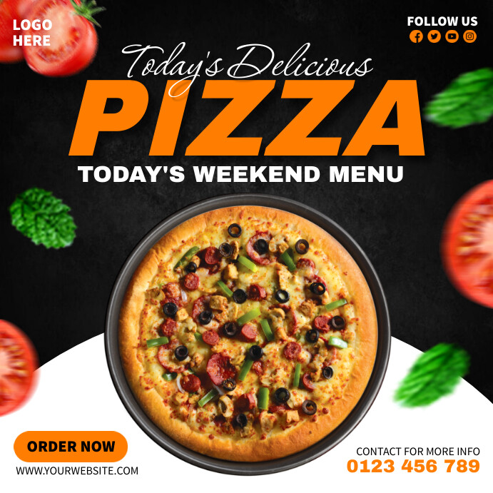Pizza Ads Template | PosterMyWall