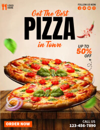 Pizza Ads Template | PosterMyWall