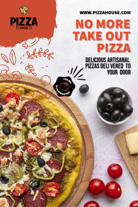 Pizza Ads Template Poster | PosterMyWall