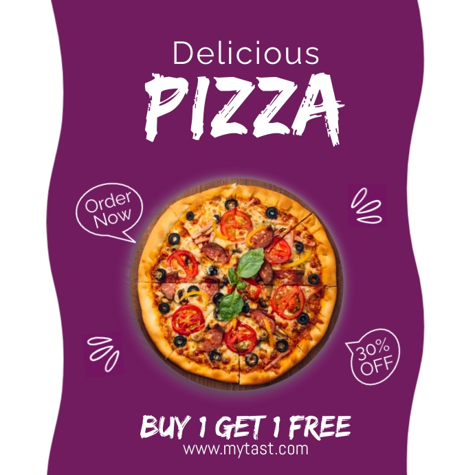 Pizza Banner Template Design | PosterMyWall