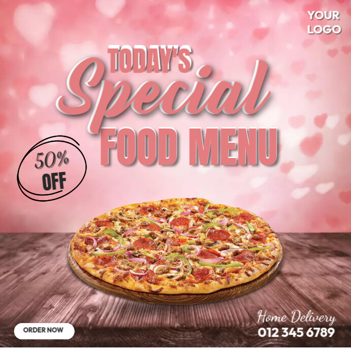 Pizza Best Deals Template | PosterMyWall