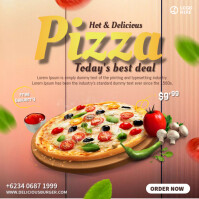 Pizza Ad Template | PosterMyWall