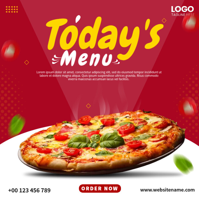 Pizza Best Menu Templat | PosterMyWall