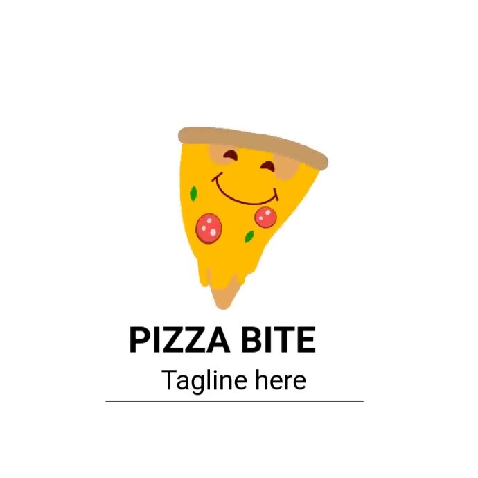Pizza bite Template | PosterMyWall