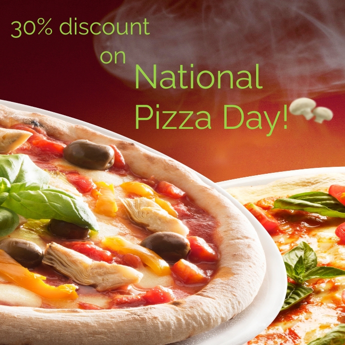 Pizza day Template | PosterMyWall