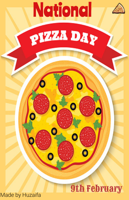 Pizza day Template | PosterMyWall
