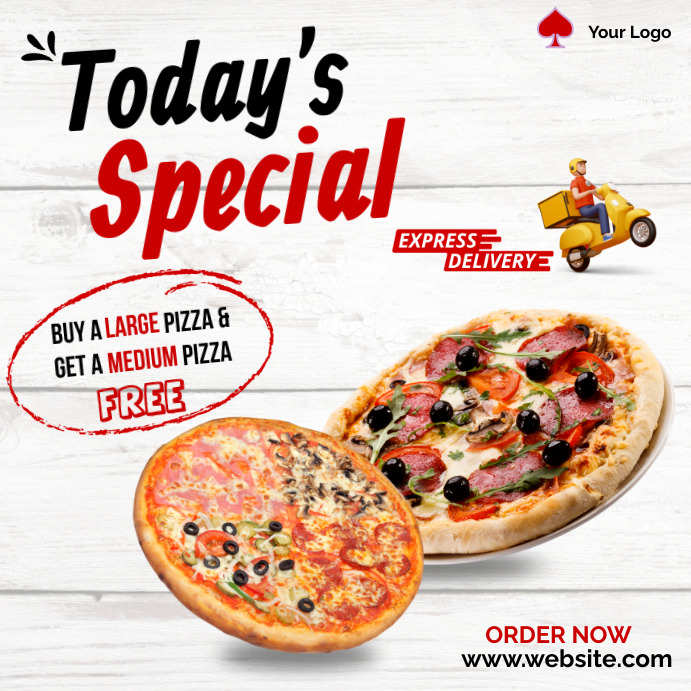 Pizza Deal Template | PosterMyWall
