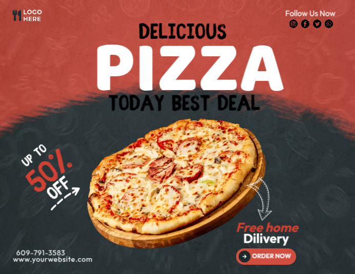 Copy of Pizza Deal | PosterMyWall