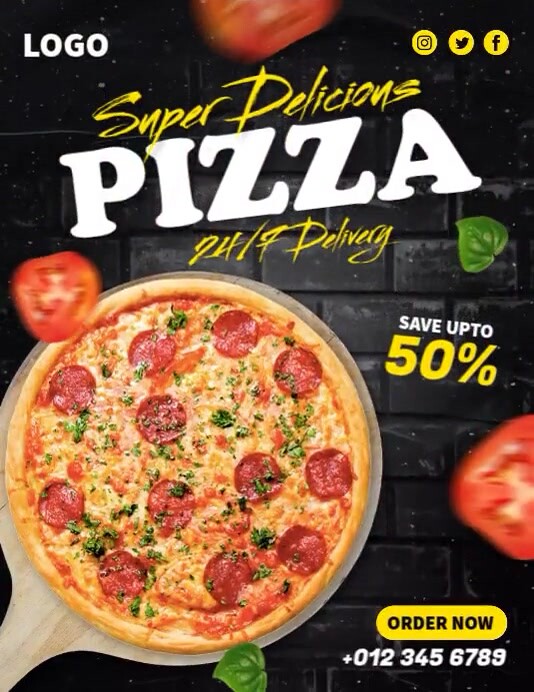 Pizza Deals Ads Template | PosterMyWall