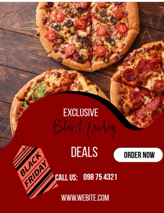 Pizza deals Template | PosterMyWall