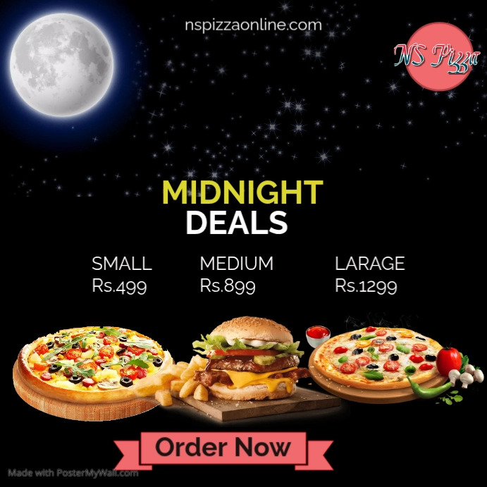 Pizza Deals Template | PosterMyWall