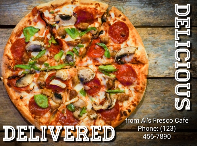 pizza delicious Template | PosterMyWall