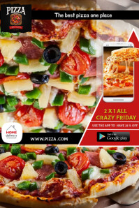 PIZZA Template | PosterMyWall