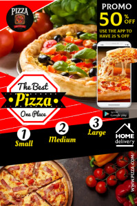 pizza delivery Template | PosterMyWall