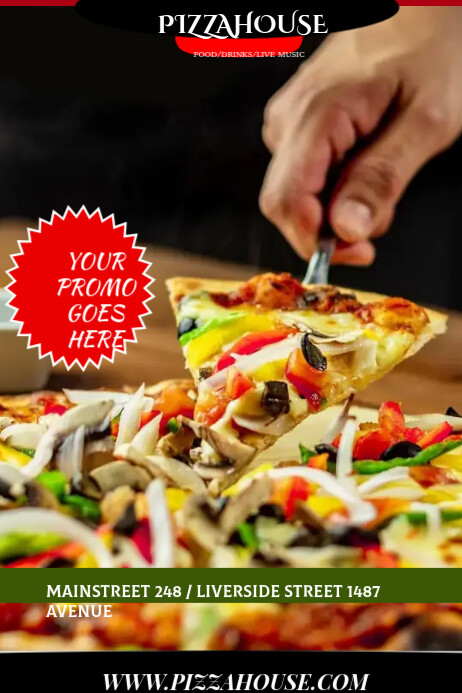 pizza delivery Template | PosterMyWall