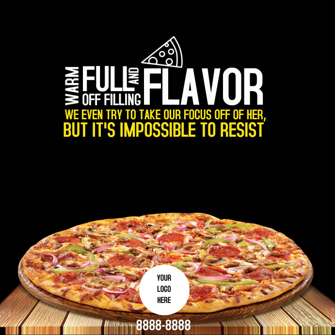 Pizza Delivery Template | PosterMyWall