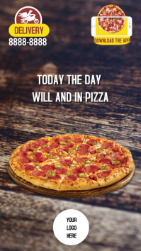Italian Pizza Delivery Story Template | PosterMyWall