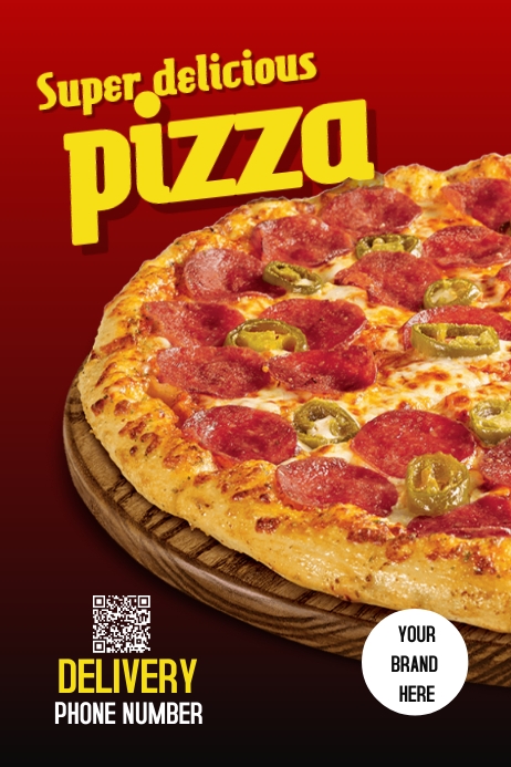 Pizza Template | PosterMyWall