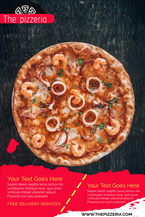 PIZZA Template | PosterMyWall