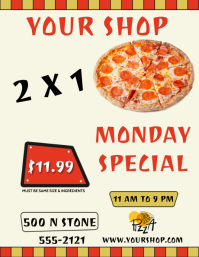 PIZZA SHOP Template | PosterMyWall