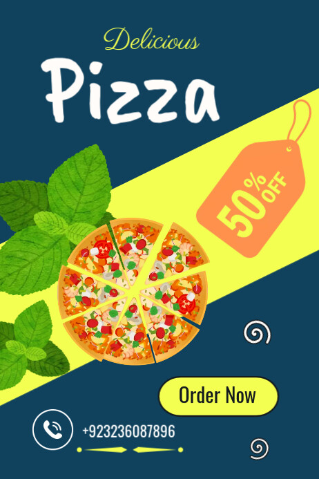 Pizza discount Template | PosterMyWall