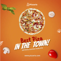 Pizza Flavor Cheesy Template | PosterMyWall
