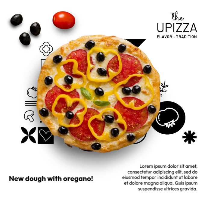 Pizza Food Ads Template | PosterMyWall