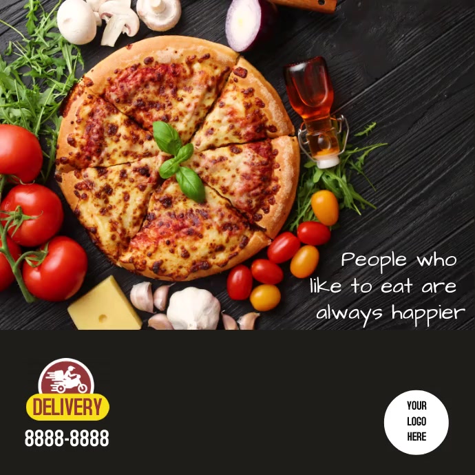 Pizza Instagram Template | PosterMyWall