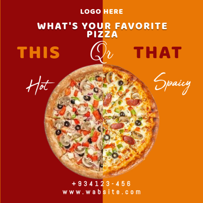 Pizza Instagram Post Template | PosterMyWall