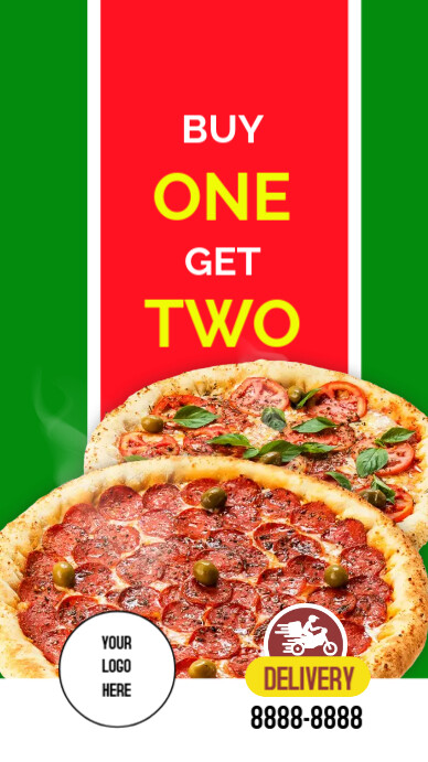 Pizza Instagram Story Template | PosterMyWall