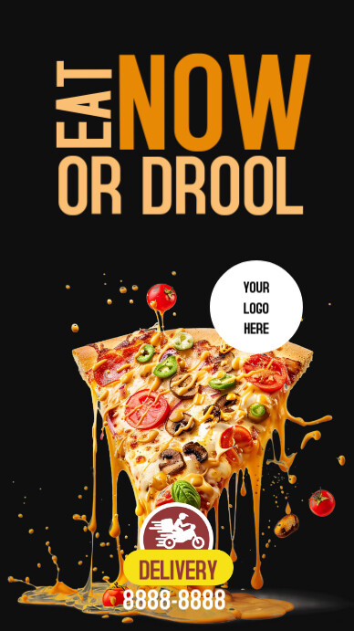Pizza Instagram Story Template | PosterMyWall