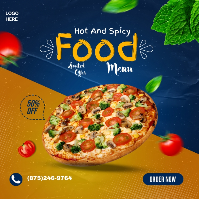 Pizza Limited Offer Template | PosterMyWall