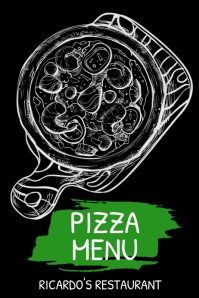 Pizza Menu Cover Template | PosterMyWall