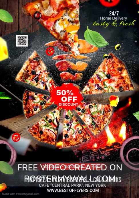 PIZZA MENU Template | PosterMyWall