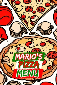 Pizza Menu Cover Template | PosterMyWall