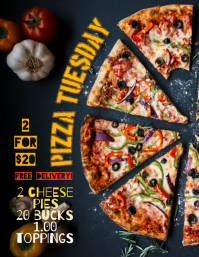 PIZZA FLYER Template | PosterMyWall