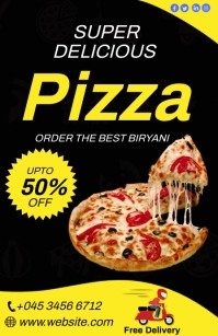 PIZZA Template | PosterMyWall