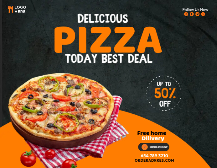 Pizza Offer Template | PosterMyWall