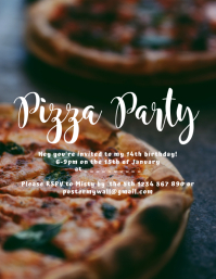 Pizza Party Template | PosterMyWall