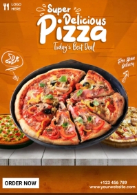 PIZZA PARTY TEMPLATE | PosterMyWall
