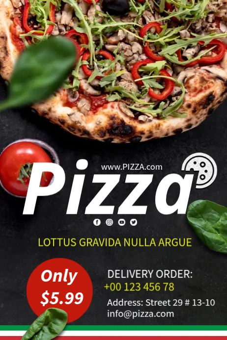 Pizza Poster Ads Template | PosterMyWall