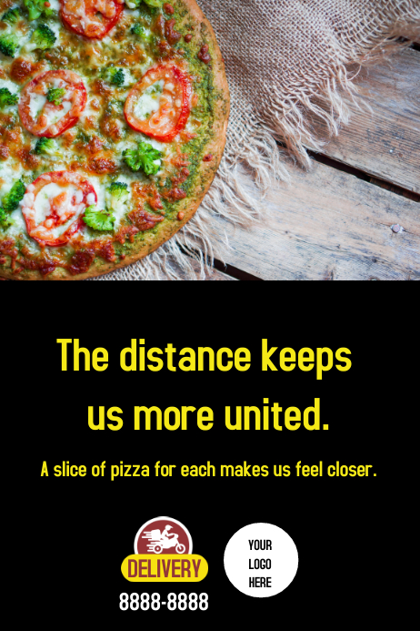 Pizza poster Template | PosterMyWall