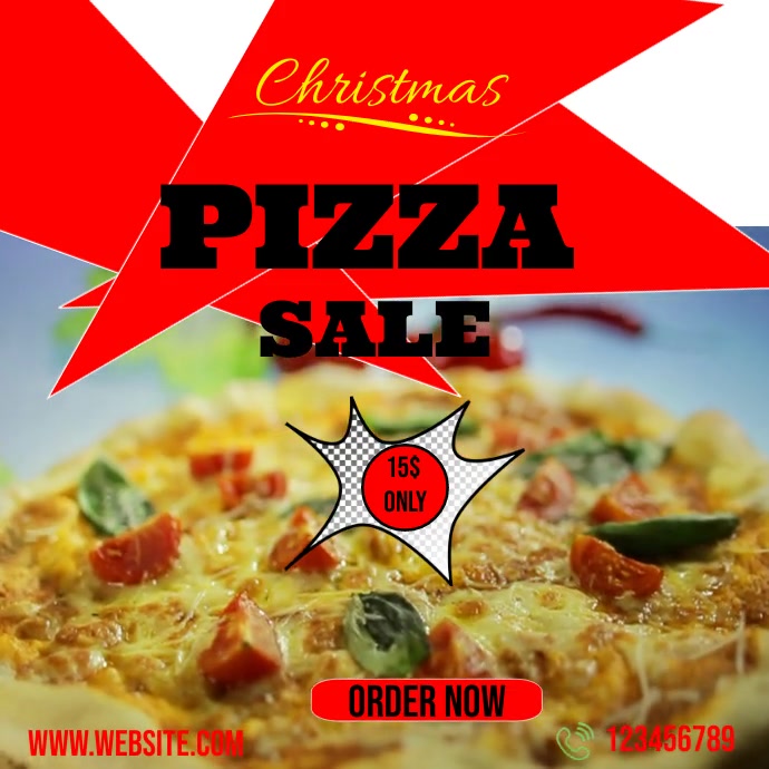 PIZZA SALE BACKGROUND TEMPLATE | PosterMyWall