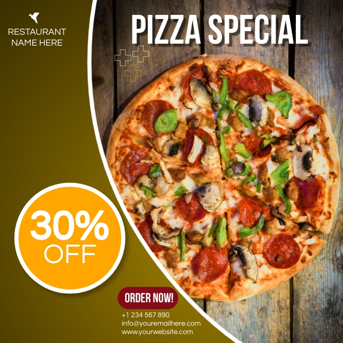 pizza sale Template | PosterMyWall