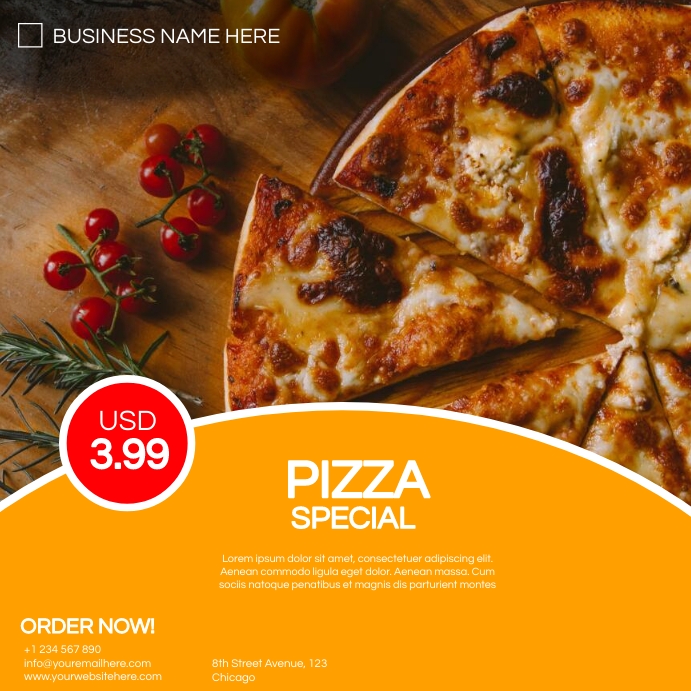 pizza sale flyer Template | PosterMyWall